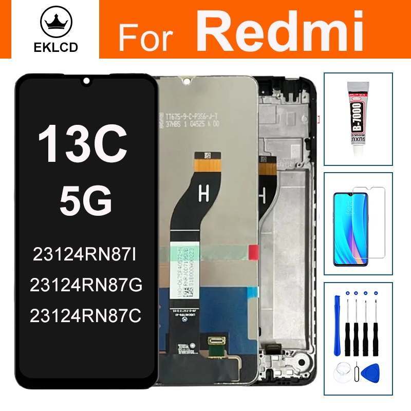 Dành Cho Xiaomi Redmi 13C 5G Màn Hình LCD 23124RN87G Bộ Số Hóa Màn Hình ...