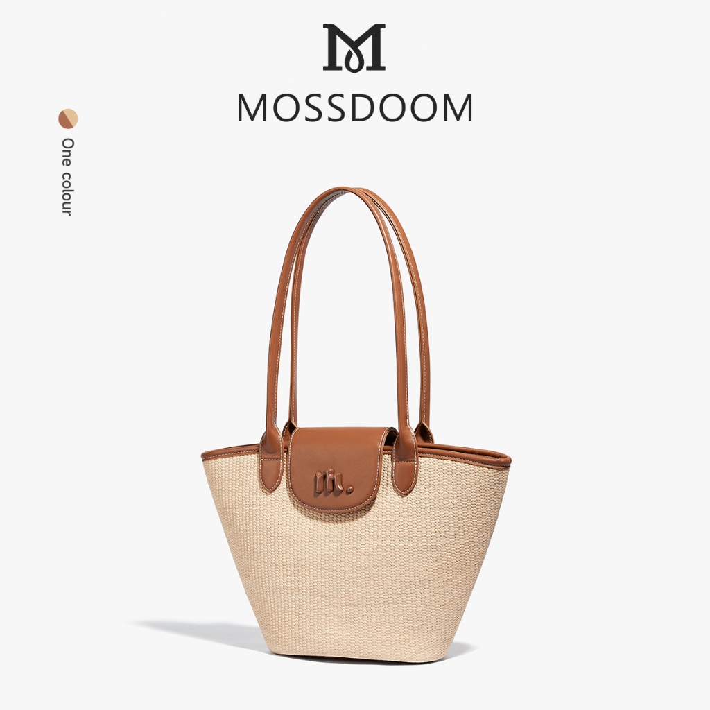 MOSSDOOM Elise Bag Túi đeo vai du lịch dung tích lớn màu tương phản đơn ...