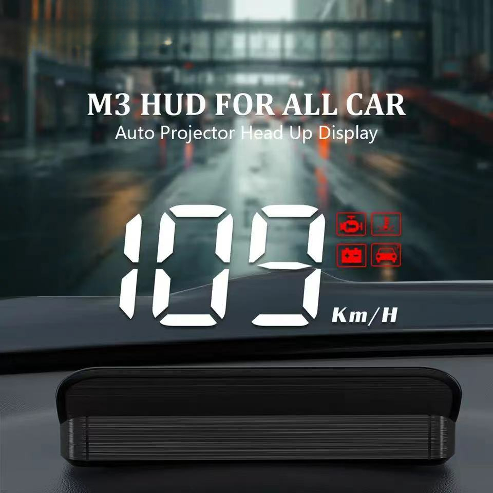 2024 Mới M3 Tự Động OBD2 GPS Hiển Thị Đầu Lên Điện Tử Tự Động HUD Máy Chiếu Hiển Thị Kỹ Thuật Số ...