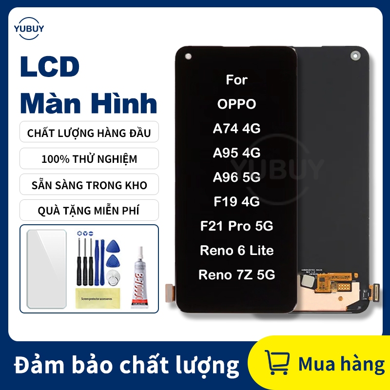 Dành cho Oppo A74 4G / A95 4G / F19 4G / A96 5G / Reno 6 Lite / Reno 7Z 5G / F21 Pro 5G Màn hình ...