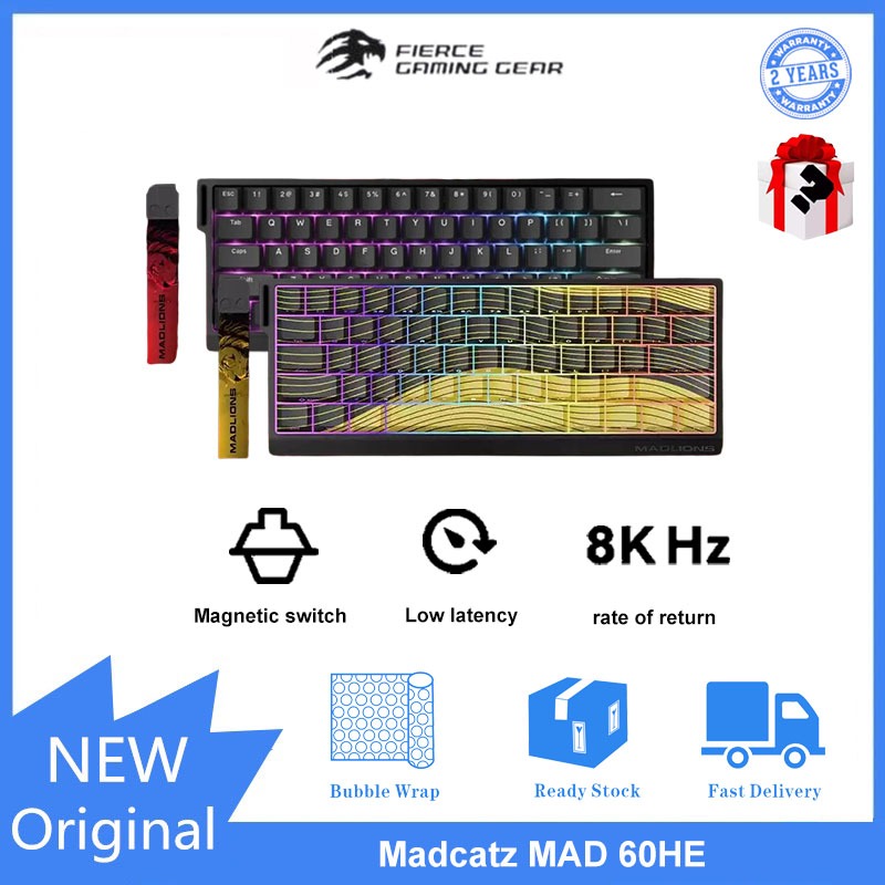 Madcatz MAD 60HE Bàn phím cơ có dây có thể hoán đổi nóng | Shopee Việt Nam