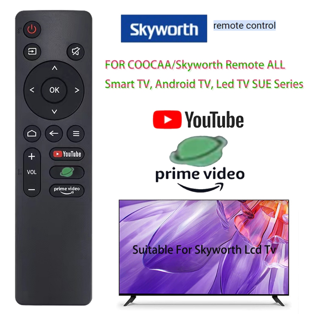 Điều khiển từ xa đa năng mới Thích hợp cho CooCAA / Skyworth LCD TV Điều khiển từ xa TV thông ...