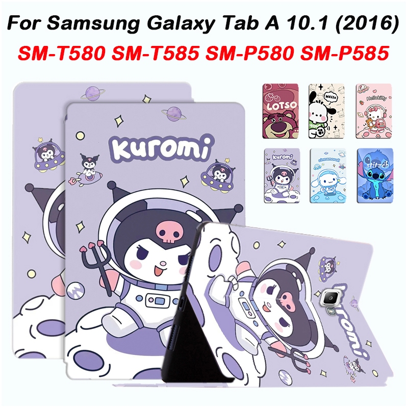 Dành Cho Samsung Galaxy Tab A 10.1 inch 2016 S-Pen SM-P585Y P580 P585 T580 T585 Vỏ Da Hoạt Hình ...