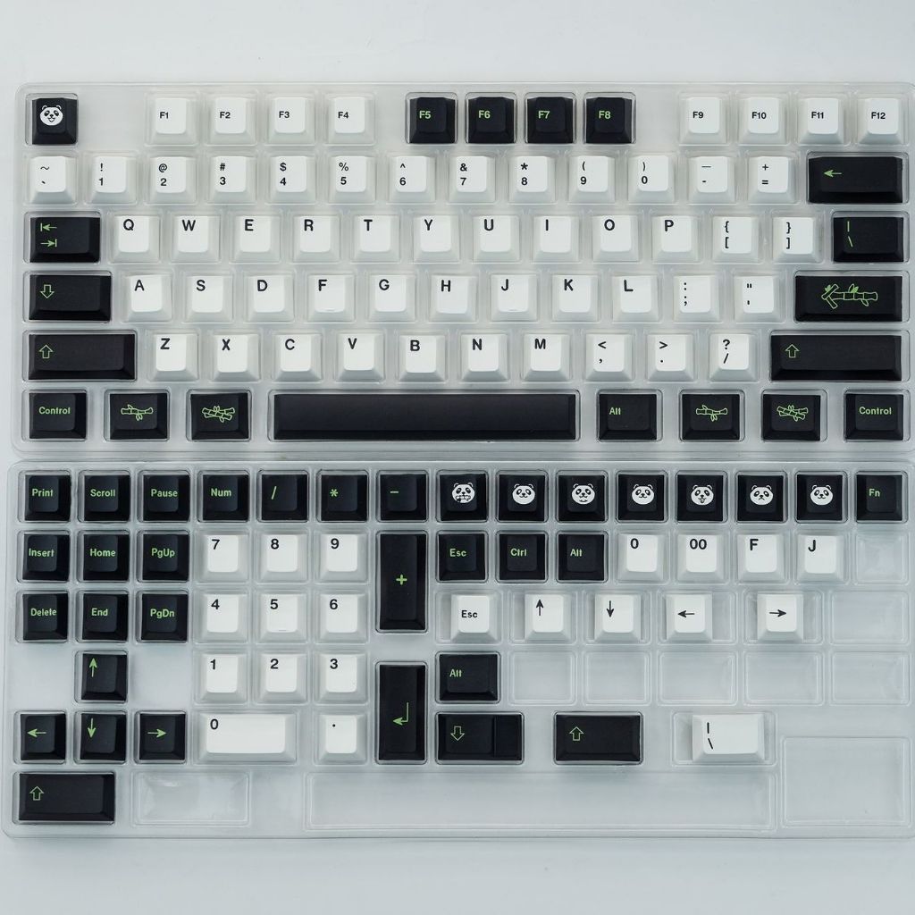 Panda Keycaps PBT Dye-sub Cherry Profile Keycap Custom Keycaps Tương ...