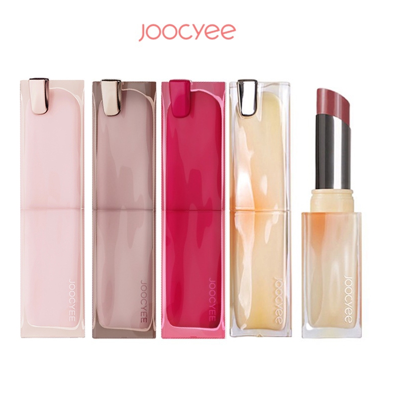 [Màu mới No. 540 541] Son môi thạch pha lê lên men Joocyee Taffy 542 543 514 520 521 | Shopee ...