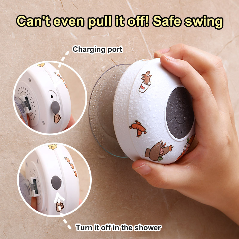 Loa Bluetooth Chống Nước FREESHIP Loa Mini Không Dây Gắn Tường, Nhà Tắm ...