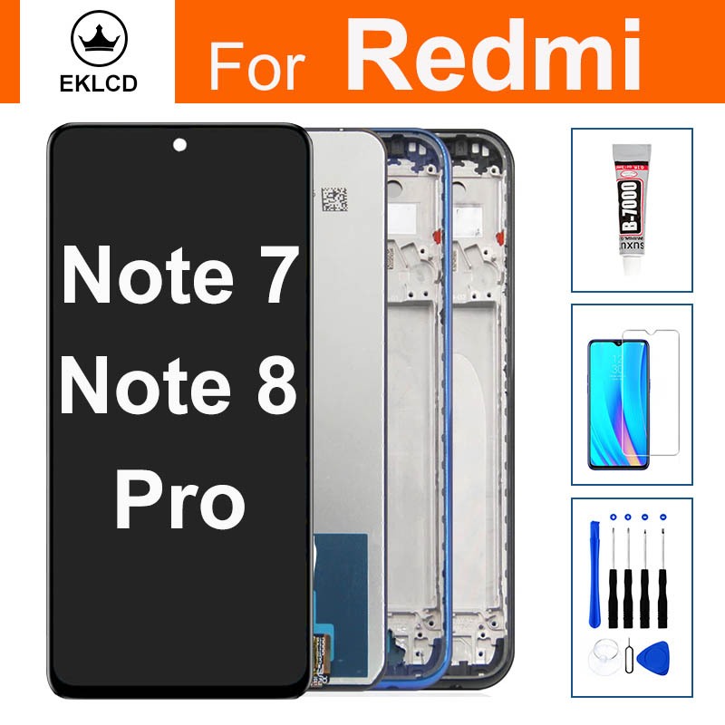 Màn Hình LCD Cho Xiaomi Redmi Note 7 8 Note8 Pro 7Pro M1908C3JH Màn Hình Hiển Thị Bộ Số Hóa Cảm ...