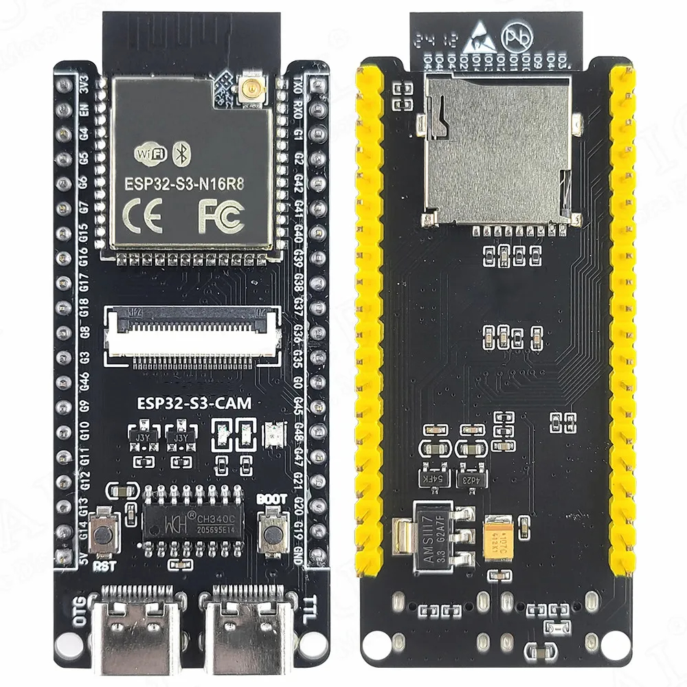 Bảng phát triển ESP32 S3 với mô-đun Wifi IPEX 2.4G cho mô-đun máy ảnh OV2640 8MB PSRAM 16MB ...