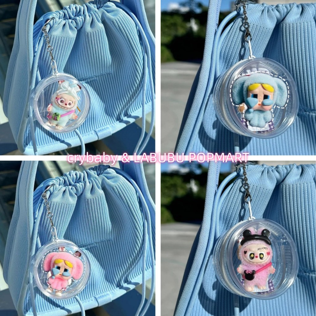 Crybaby & LABU POPMART KIMMON Mini Sang Trọng Búp Bê Lưu Trữ Màn Hình ...