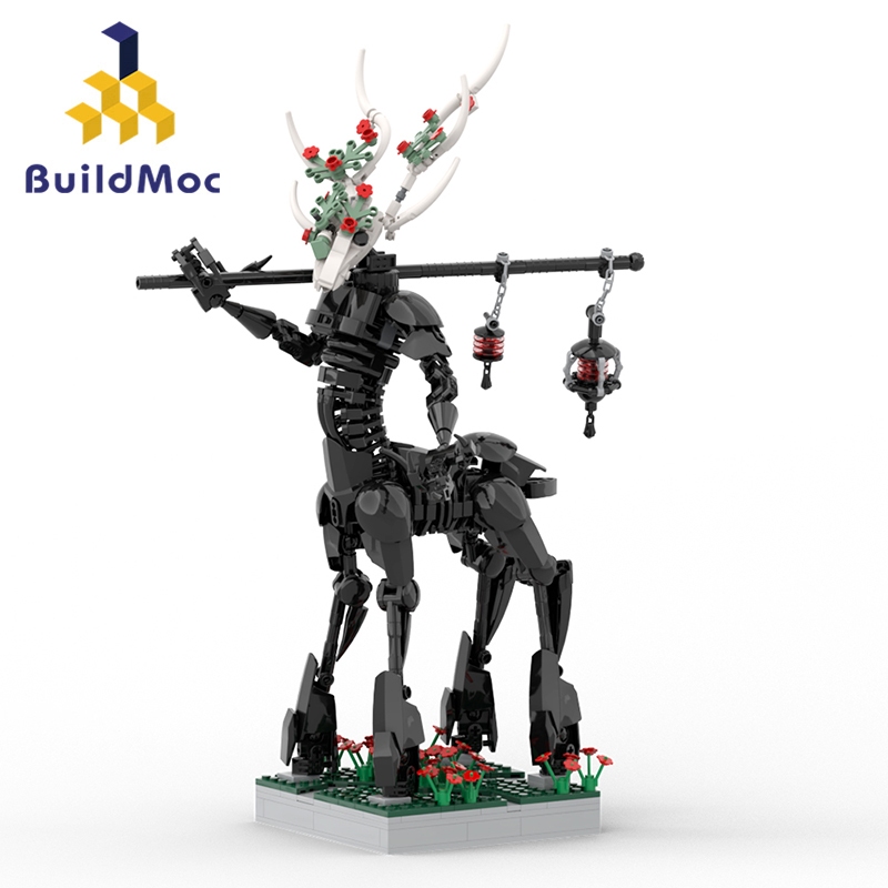 Buildmoc centaur elves Mô hình ma cà rồng nai sừng tấm Khối xây dựng Đồ ...