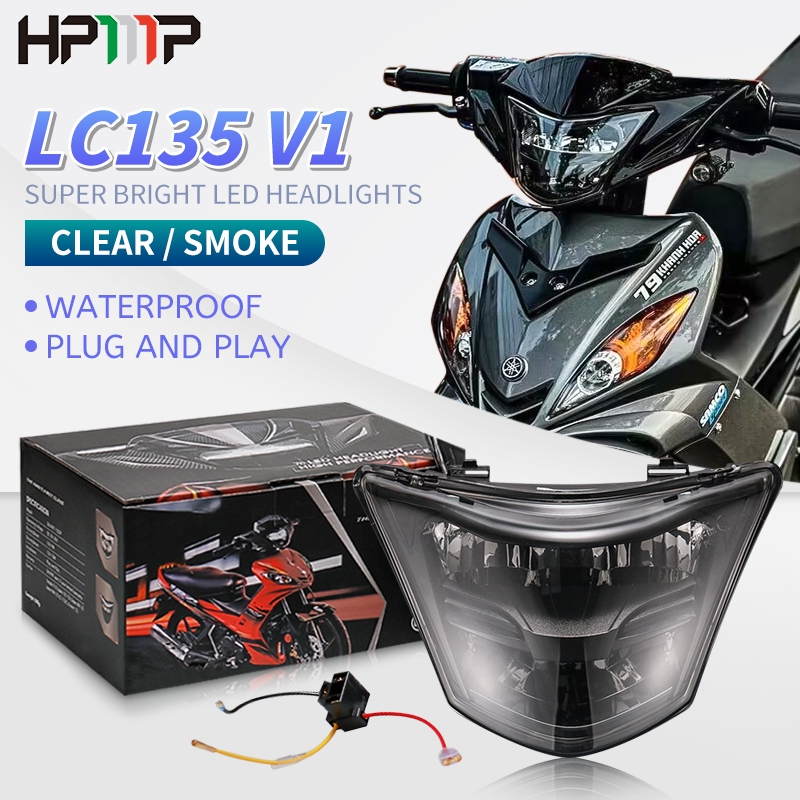 Đèn pha LED xe máy YAMAHA T135 Spark 135 / 135i V1 Sniper 135 V1 ...