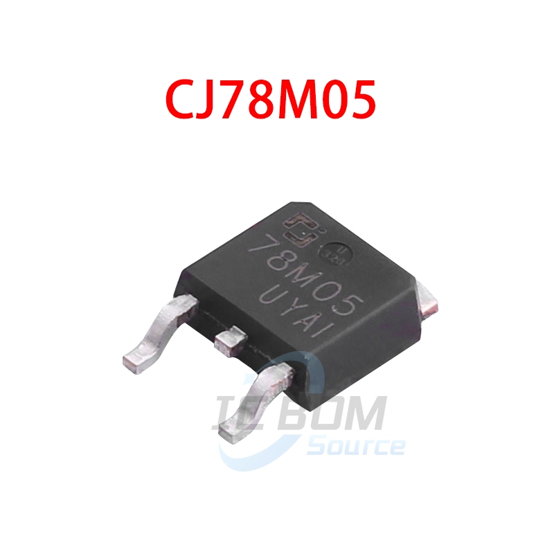 Cj78m05 78M05 TO-252-2L Bộ điều chỉnh điện áp dương ba đầu | Shopee ...