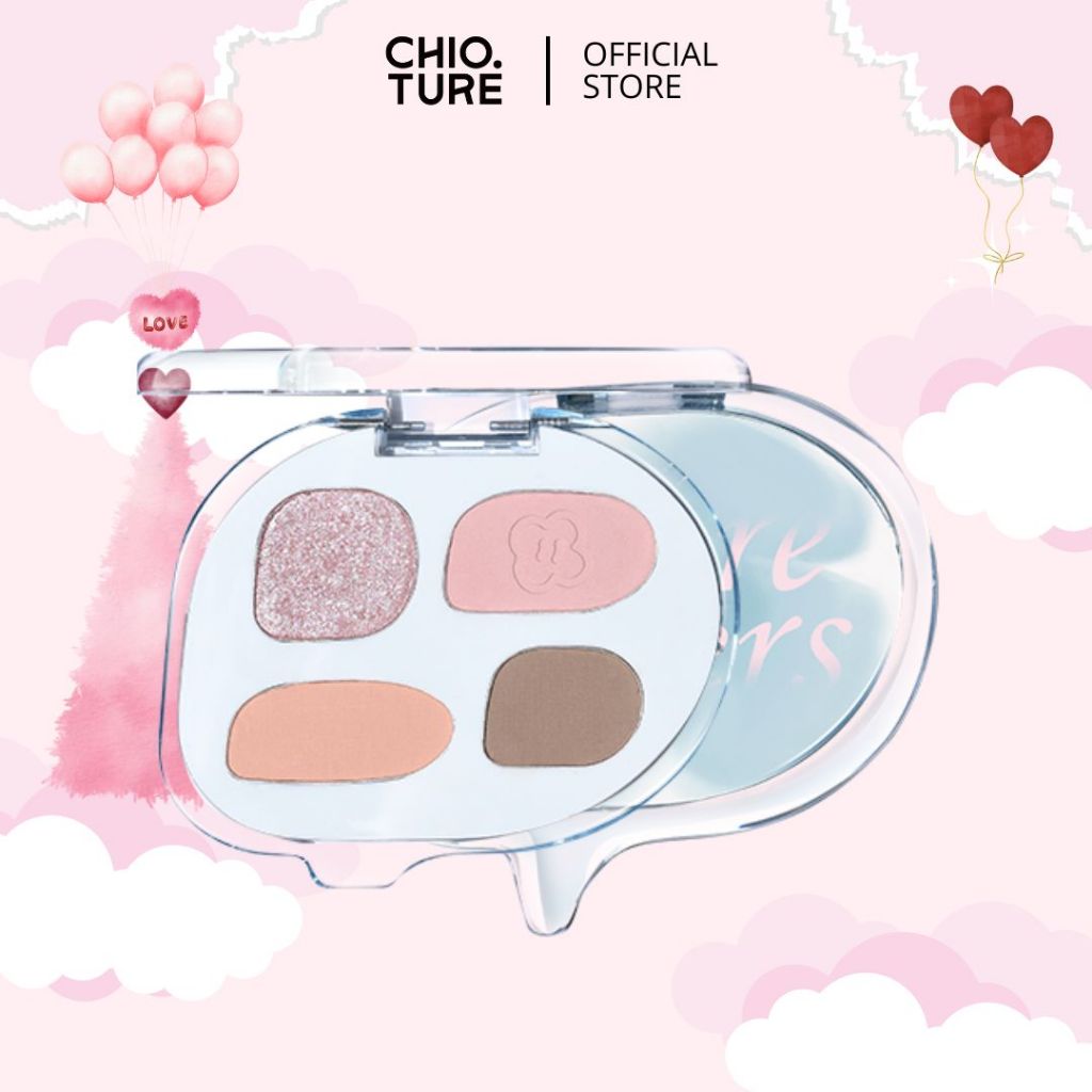 Bảng Phấn Mắt 4 Màu Chio.Ture Eye Color Palette 4g | Shopee Việt Nam