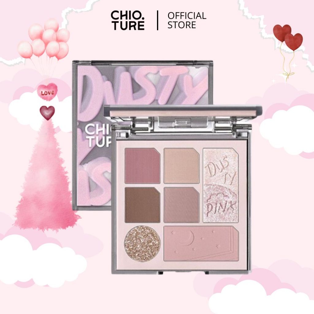 Bảng Phấn Mắt 7 Màu Chio.Ture MULTI-COLOR EYESHADOW PALETTE | Shopee ...