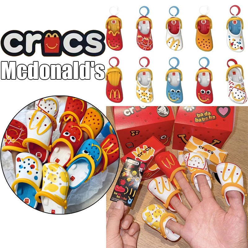 Crocs Móc khóa Mcdonald 2024 Crocs Happy Meal Toys Limited Ver. Bộ sưu ...