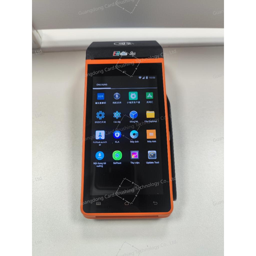 Máy POS thông minh N910 4G hoặc WIFI có thể cài đặt phần mềm máy tính ...