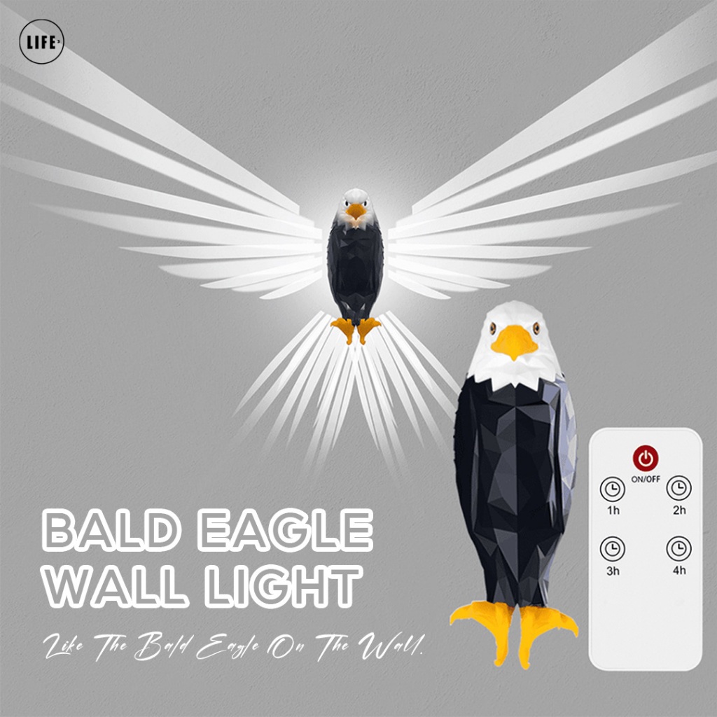 Xiaomi Youpin 3Life Bald Eagle Đèn tường Chiếu LED Đèn treo điều khiển ...
