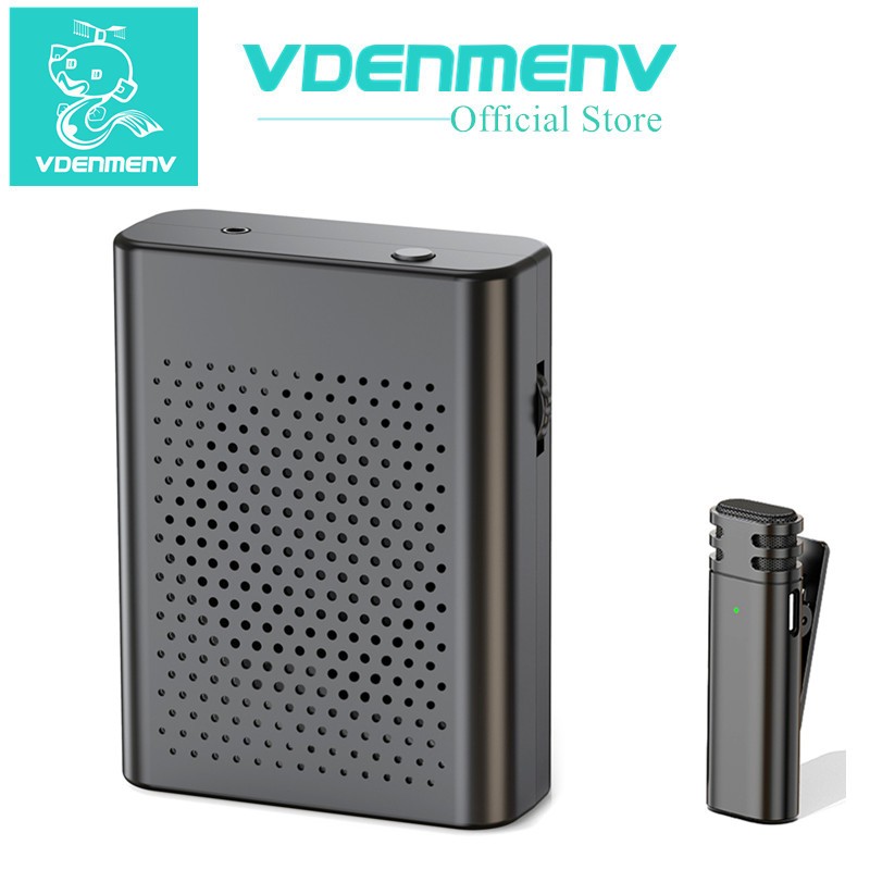 Bộ khuếch đại không dây chuyên nghiệp Vdenmenv S56 Micro kẹp ve áo ong nhỏ cho cuộc họp giảng ...