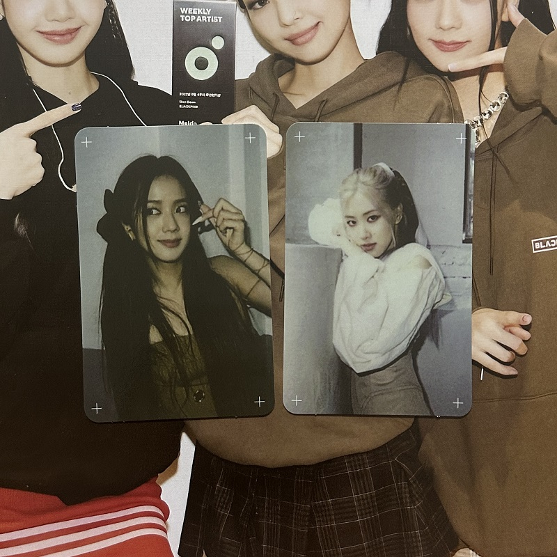 Rose Jisoo photocard chính thức Thẻ Album blackpink photocard KPOP ...