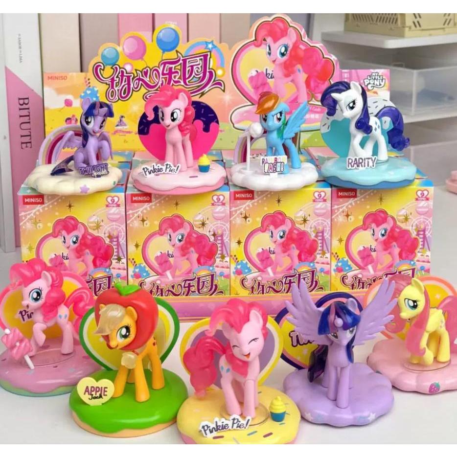 Miniso My Little Pony Sweety Paradise Blind Boxes Bộ sưu tập đồ chơi ...