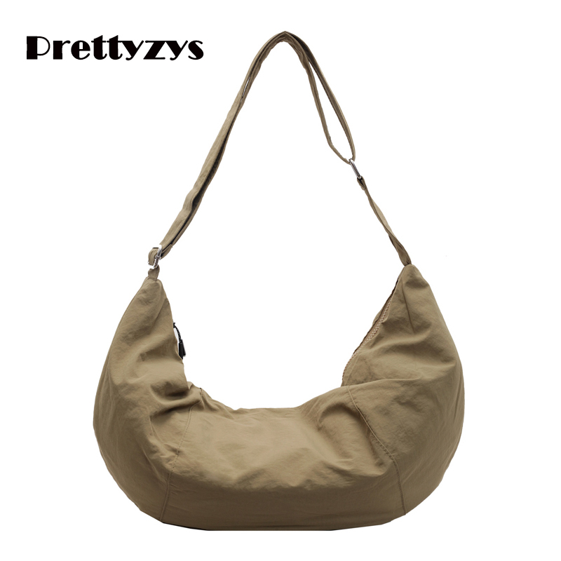 Tote Bag Prettyzys 2024 Korean Large capacity Cloth bag Casual simple Crossbody Bag For Women ...