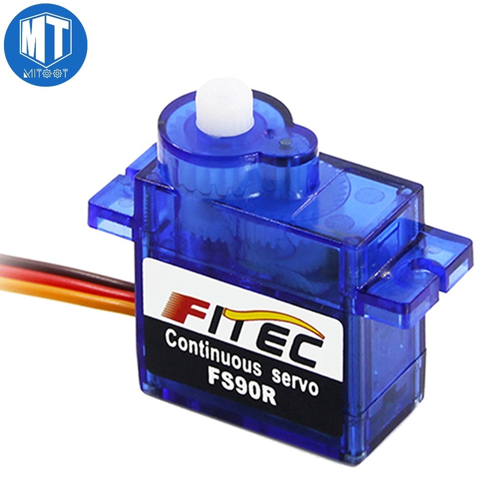 Feetech FS90R Micro Servo Xoay liên tục 360 độ Động cơ Servo RC 9g cho Arduino Robot Máy bay ...