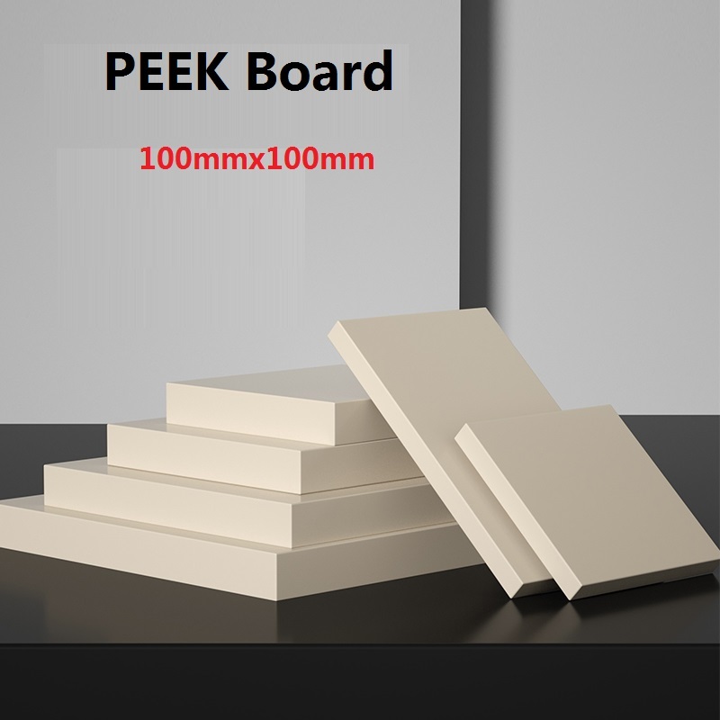 Bảng PEEK 100mmx100mm Chịu nhiệt độ cao và chống tĩnh điện Polyether ...