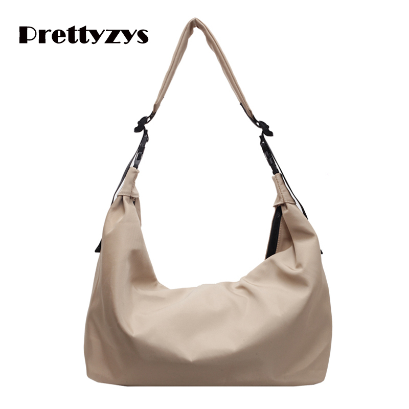 Tote Bag Prettyzys 2024 Korean Large capacity Cloth bag Casual simple Crossbody Bag For Women ...