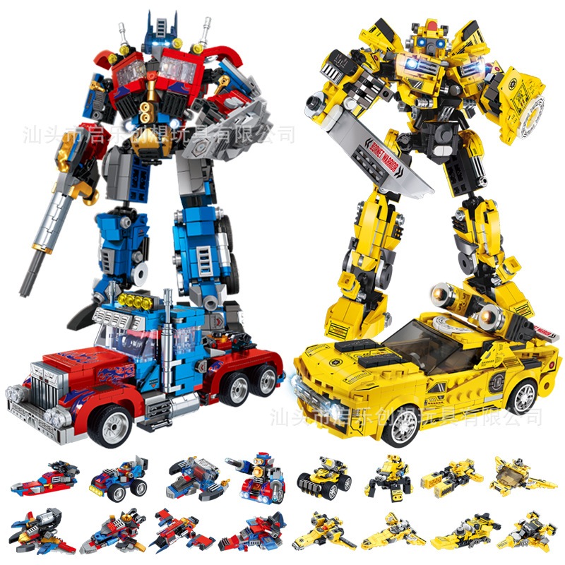 Tương thích với Lego Khối Xây Dựng Trung Quốc Optimus Wasp Transformers ...