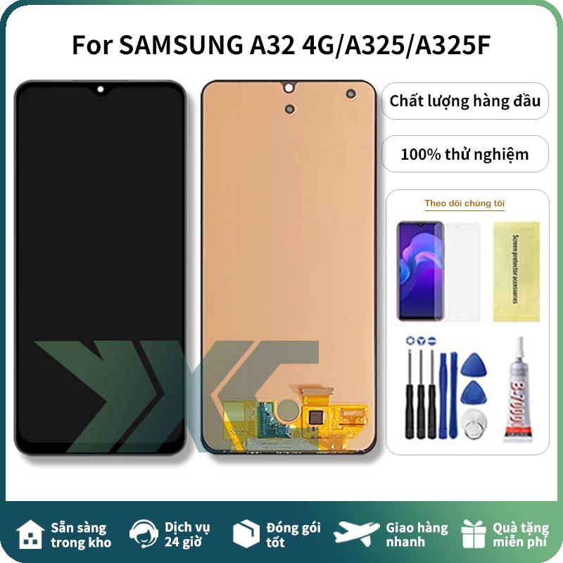 Dành Cho SAMSUNG Galaxy A32 4G A325 A325F Màn Hình LCD Lắp Ráp Thay Thế ...