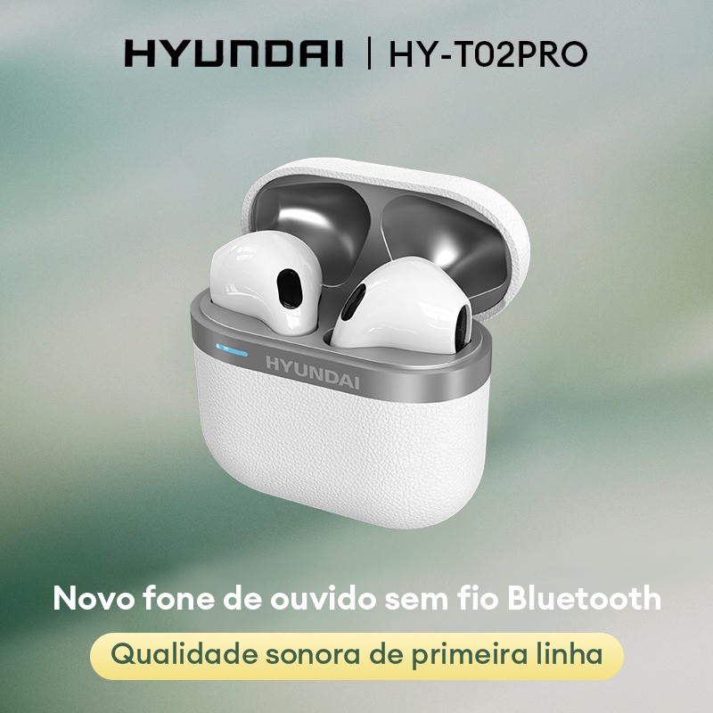 Tai nghe không dây Hyundai HY-T02 Pro IPX5 Chống nước Khử tiếng ồn thông minh Chất lượng âm ...