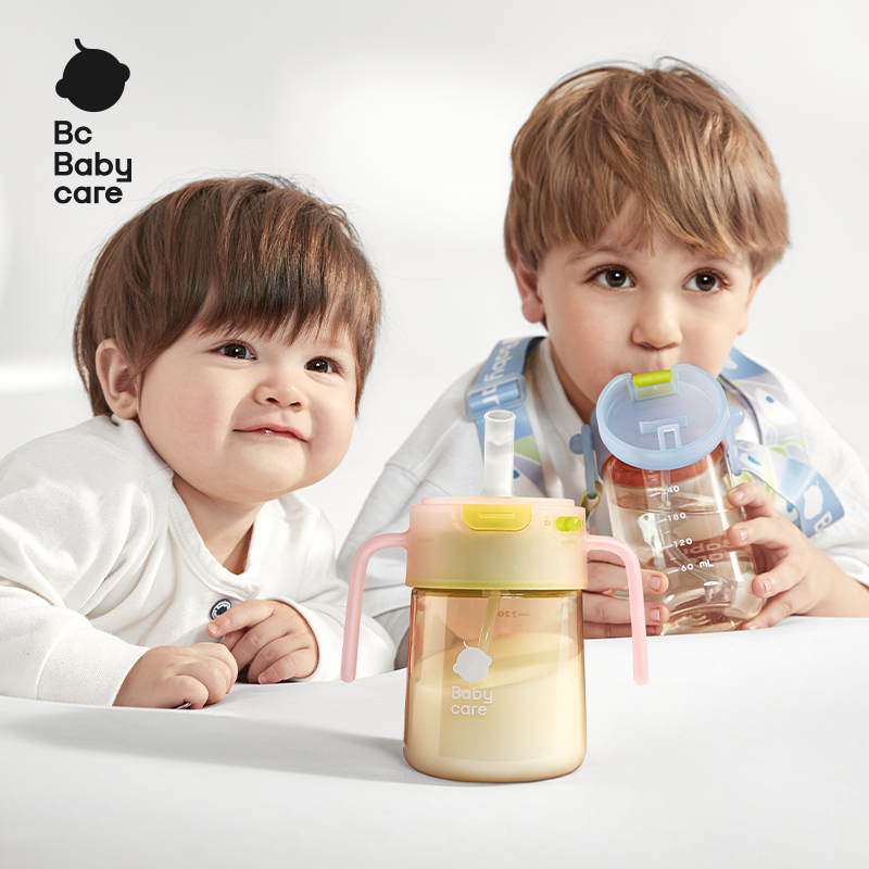 Bc Babycare Cốc tập uống nước cho bé từ 6 tháng Jelly, Cốc uống nước PPSU dung tích 220mL/330mL ...