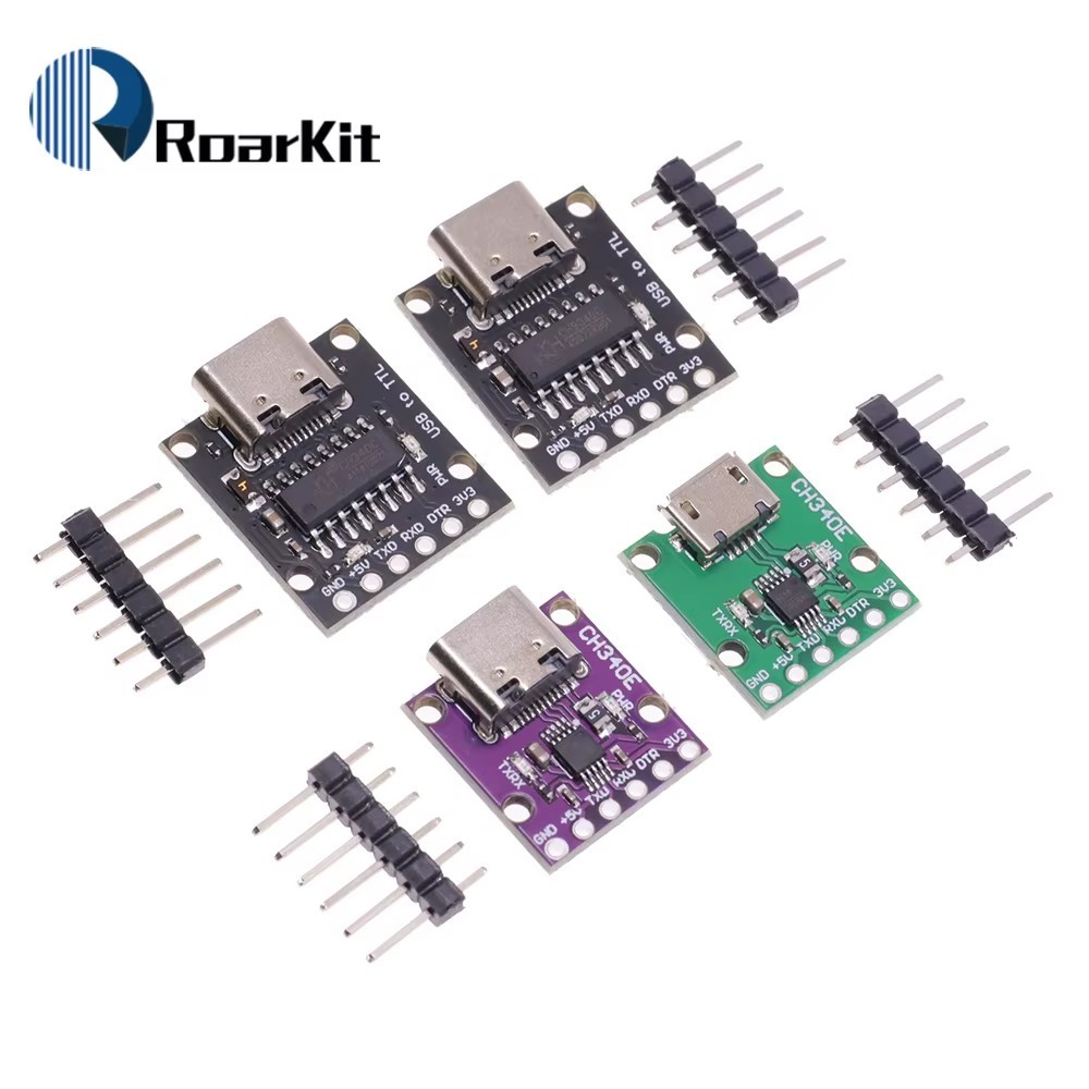 Bộ chuyển đổi nối tiếp USB sang TTL MSOP10, Giao diện mô-đun CH340 thay ...