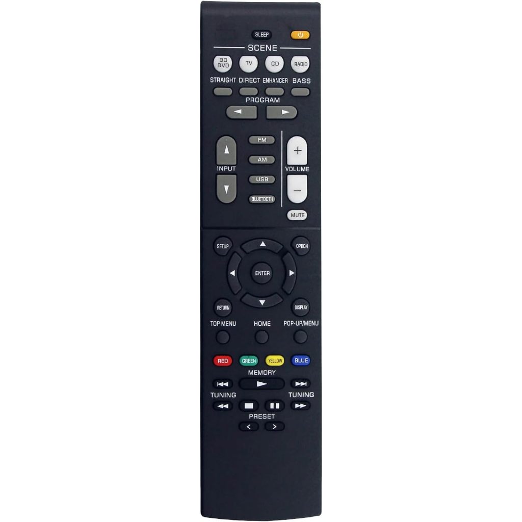 Rav561 ZZ43210 Thay thế điều khiển từ xa cho Bộ thu Yamaha AV RX-V385 ...
