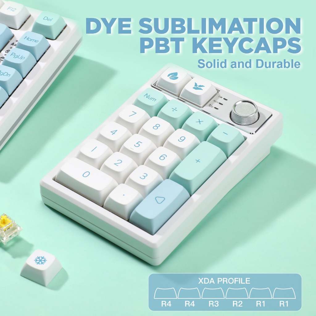 Keycool K19 Bàn phím cơ kỹ thuật số có thể cắm nóng RGB Light Effect ...