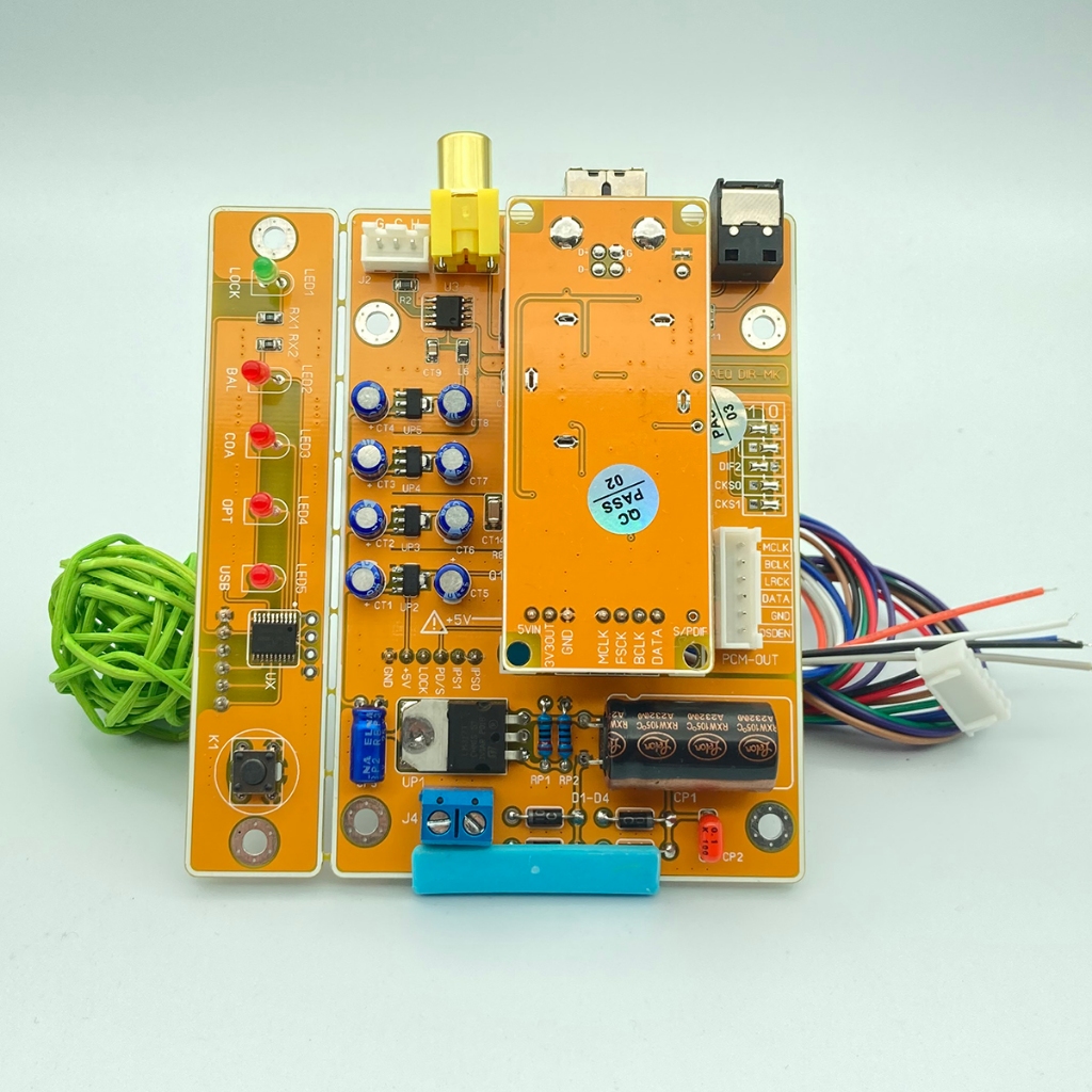 Ak4118 Quang Đồng Trục Sang IIS Board USB Bluetooth 192K / 24bit DIR ...