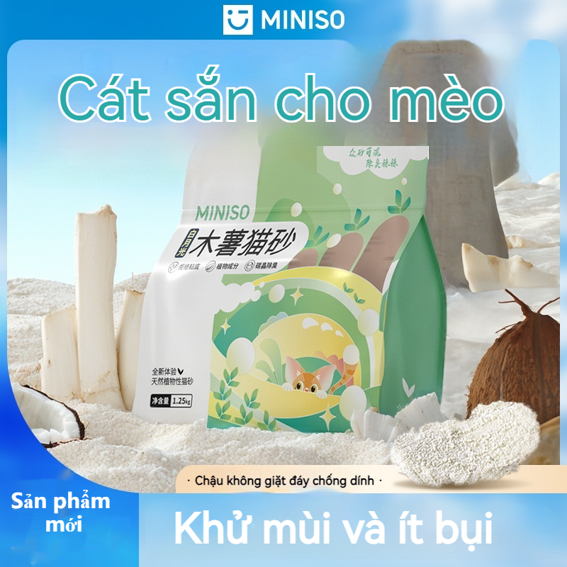 [MUA 1 GIAM 25K] Cát Sắn Cho Mèo Tapioca Khử mùi kháng khuẩn Không bụi ...