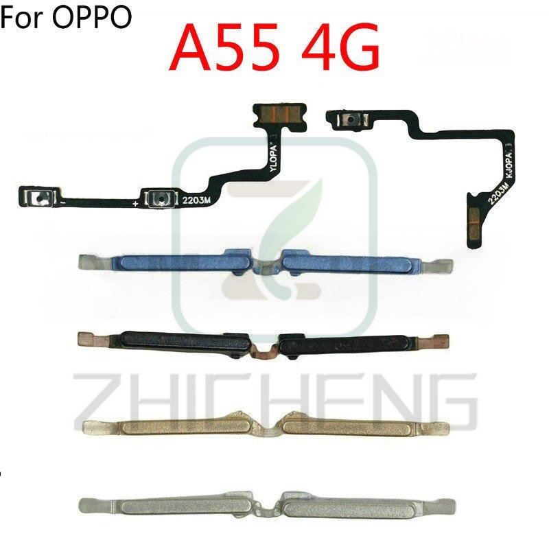 Bật nguồn tắt nút âm lượng thay thế cáp linh hoạt cho OPPO A55 4G ...