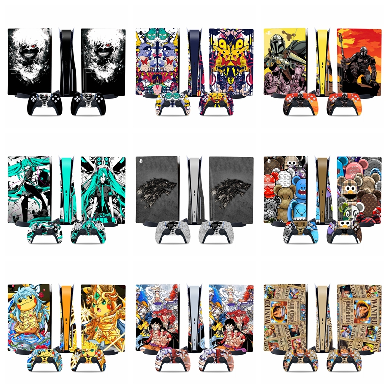 Bộ da 50 màu Sony Playstation 5 Console Skin and PS5 Controller Skin ...