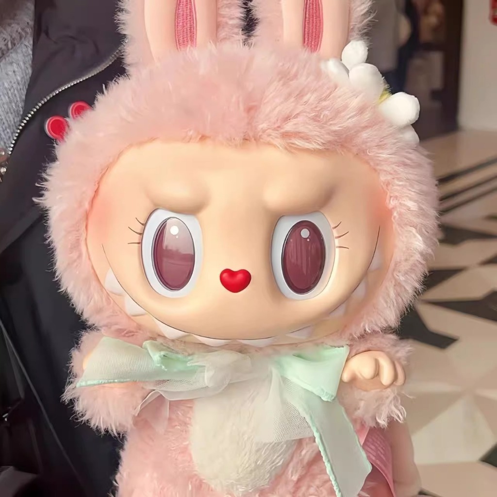 Mokoko Sweetheart labubu rep1:1 pop mart Vinyl Plush Doll Generation ...