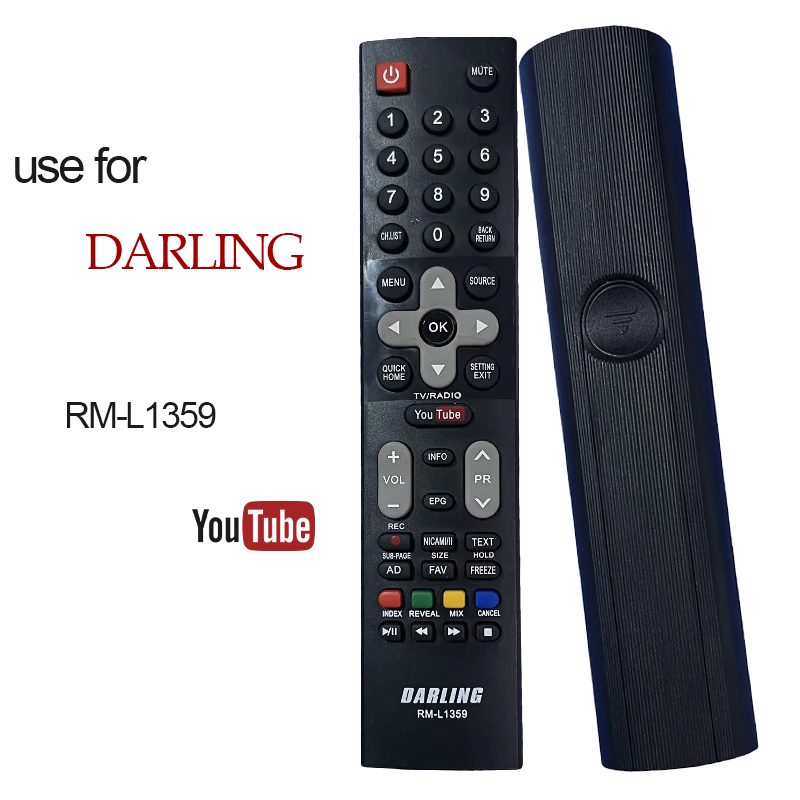 [Nilank] Chính hãng remote điều khiển TIVI SMArt LCD Darling / Skyward YouTube RM-L1359 | Shopee ...