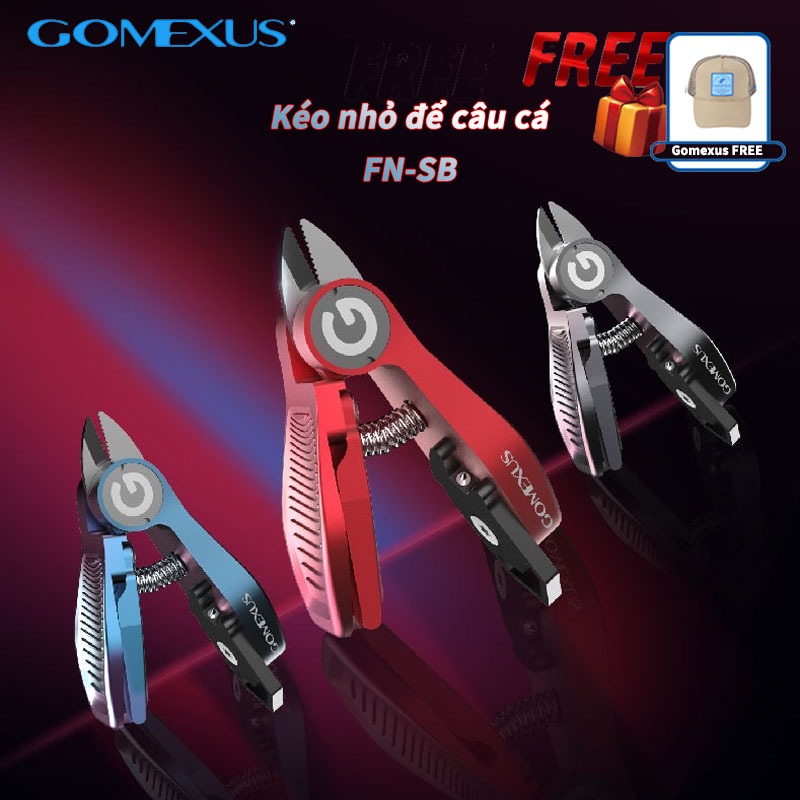 GOMEXUS FN-SB kéo nhỏ để câu cá dây PE kéo dây carbon dây nylon đa năng ...