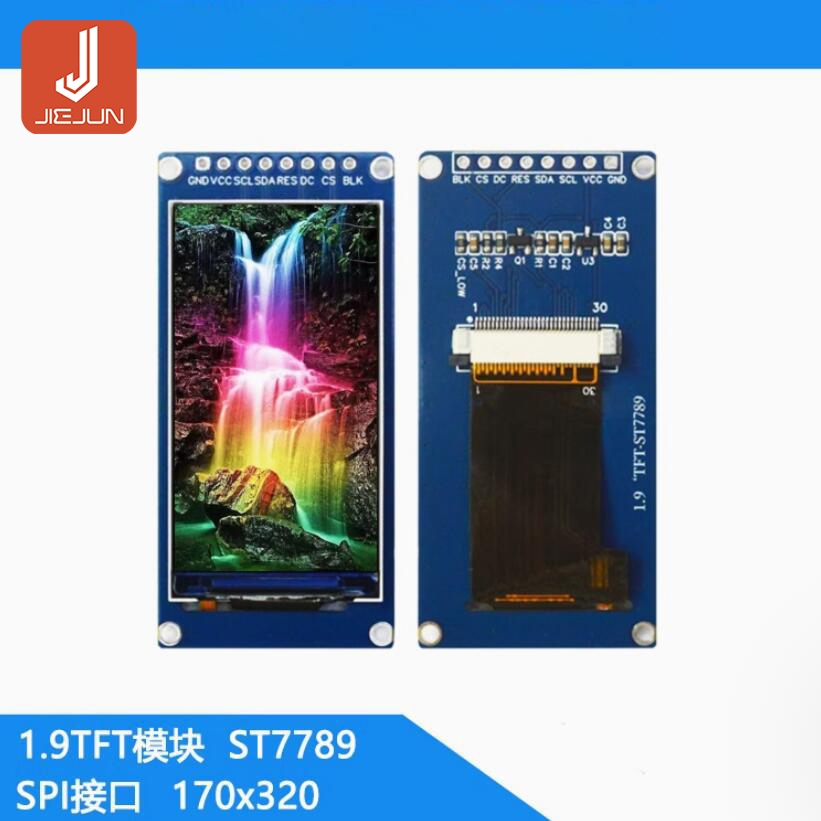Màn hình LCD TFT 1,9 inch 170320 Ổ đĩa ST7789 giao diện màn hình LCD SPI 1.9-TFT | Shopee Việt Nam