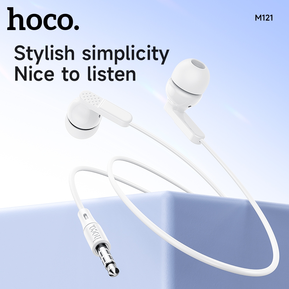 Tai nghe có dây HOCO M121 Tai nghe điều khiển âm lượng âm thanh nổi có ...