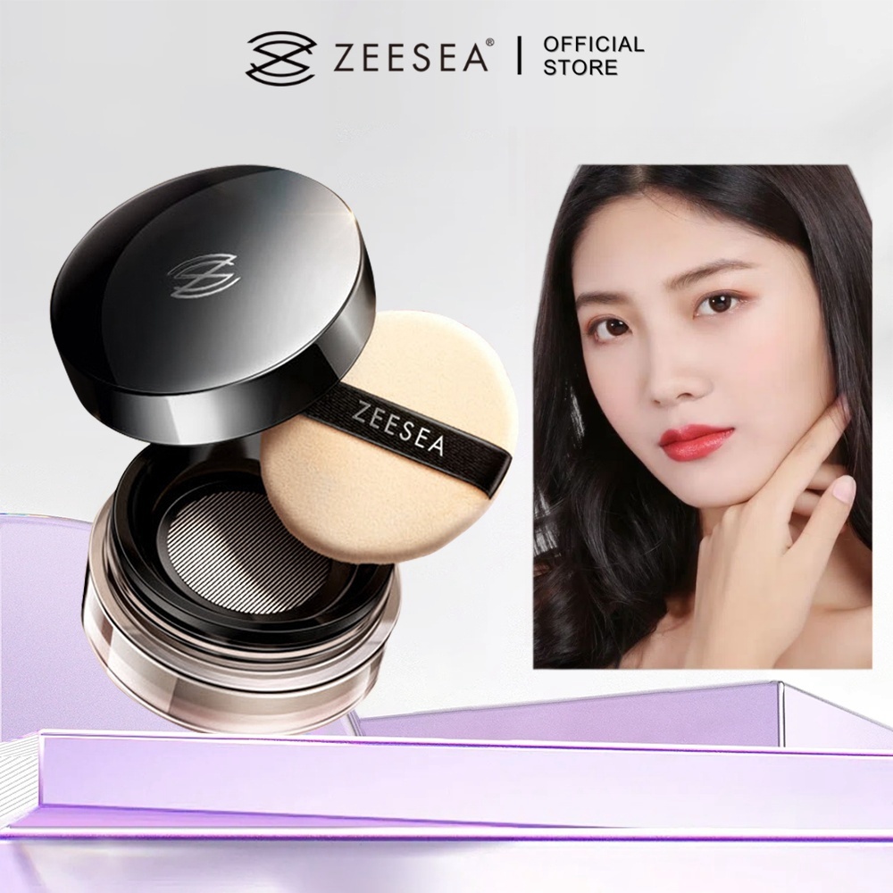 Phấn phủ dạng lỏng màu rắn Zeesea dành cho nữ Phấn phủ kiểm soát dầu lâu dài không thấm nước ...