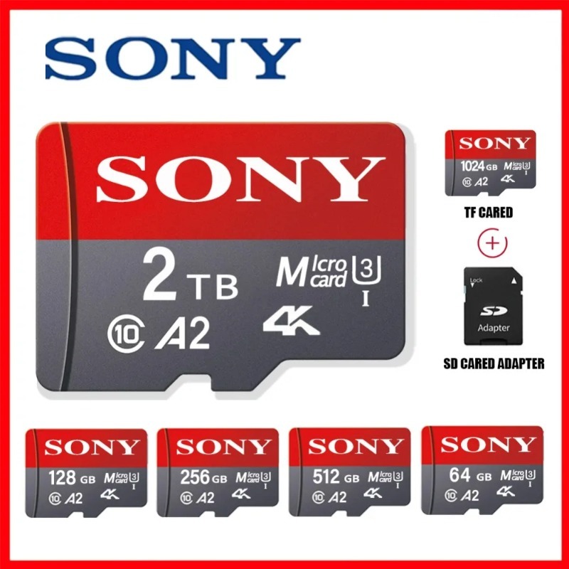 Thẻ nhớ Flash 2TB SONY Ultra Micro SD / TF chính hãng 256GB 1TB 512GB Thẻ Micro SD 64GB 128 GB ...