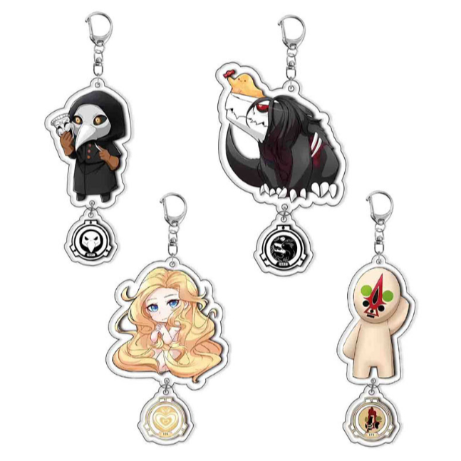 Scp Foundation Container File Móc khóa Acrylic hai chiều | Shopee Việt Nam