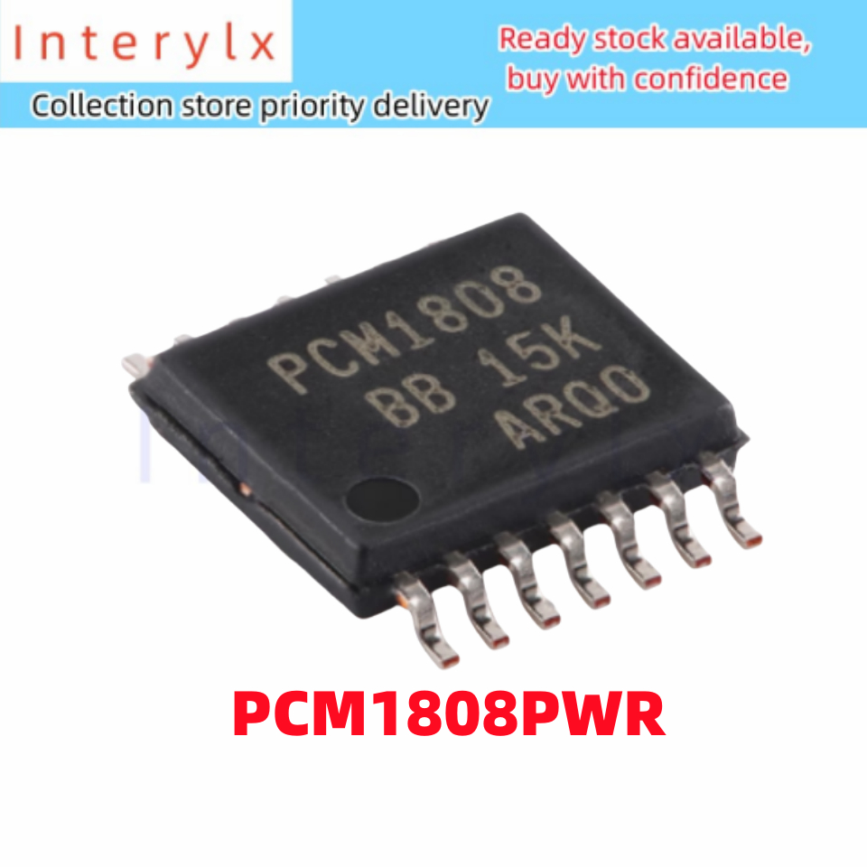 1 Cái / lốc PCM1808 PCM1808PWR PCM1808PW TSSOP-14 99dB SNR Âm Thanh Nổi ...