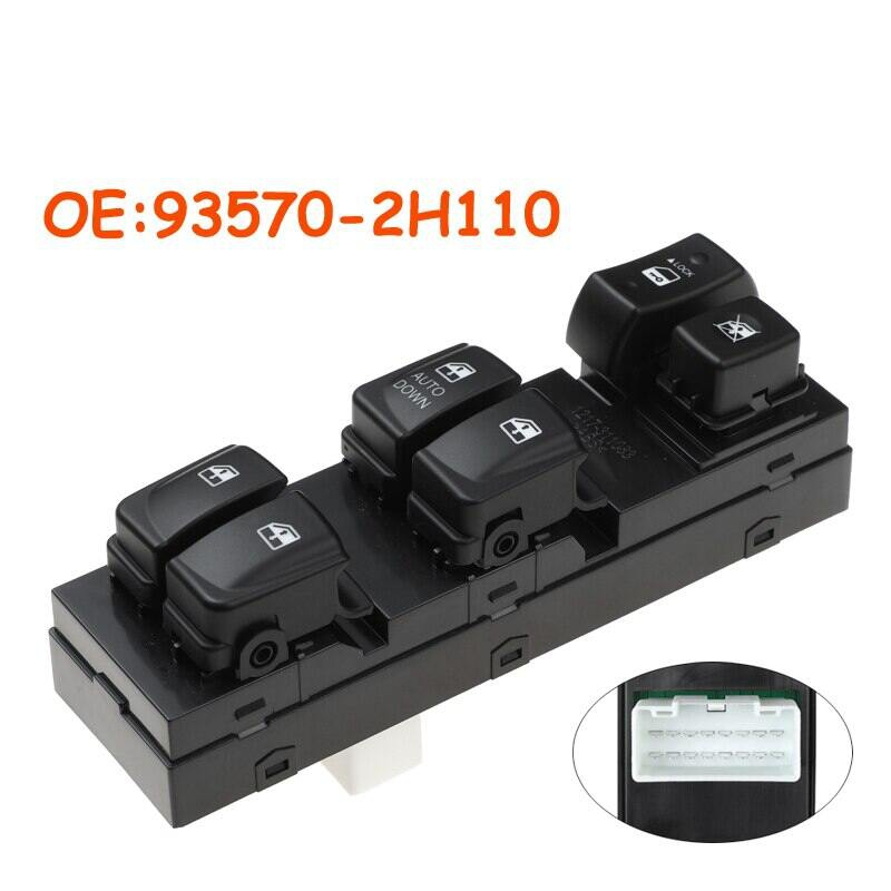 Công tắc điện cửa sổ bên tay lái phía trước bên trái cho Hyundai ...