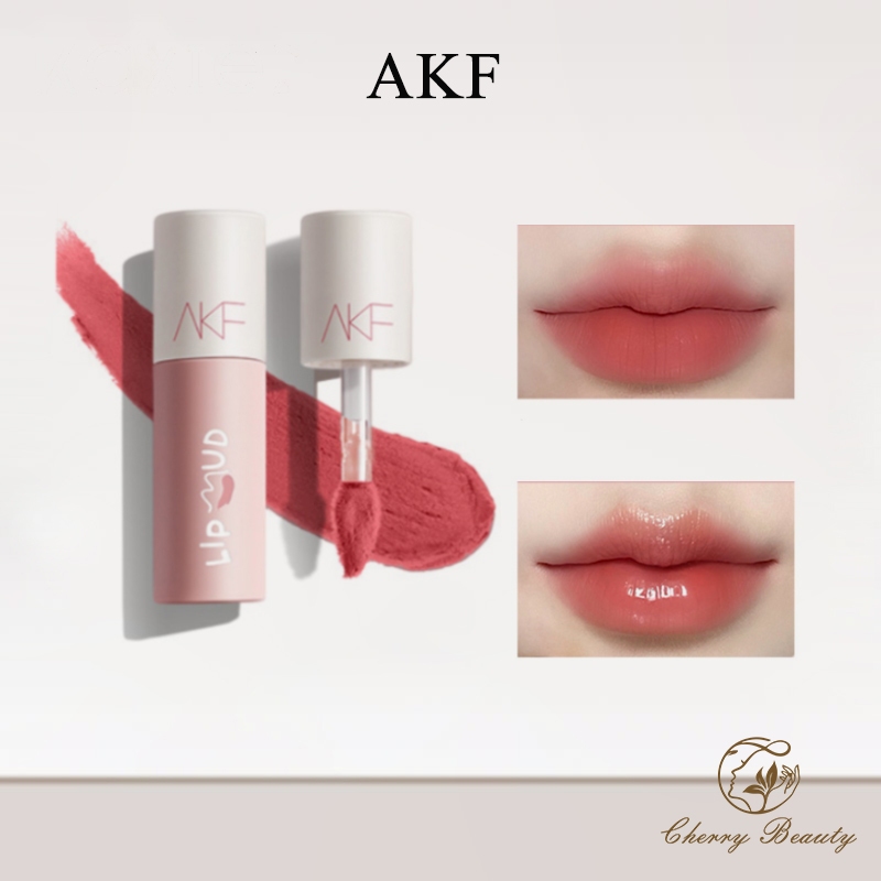 Akf son Lip matte Mud son akf son chính hãng Lip Glaze son lý son son akf khăn ướt son Akf bùn ...